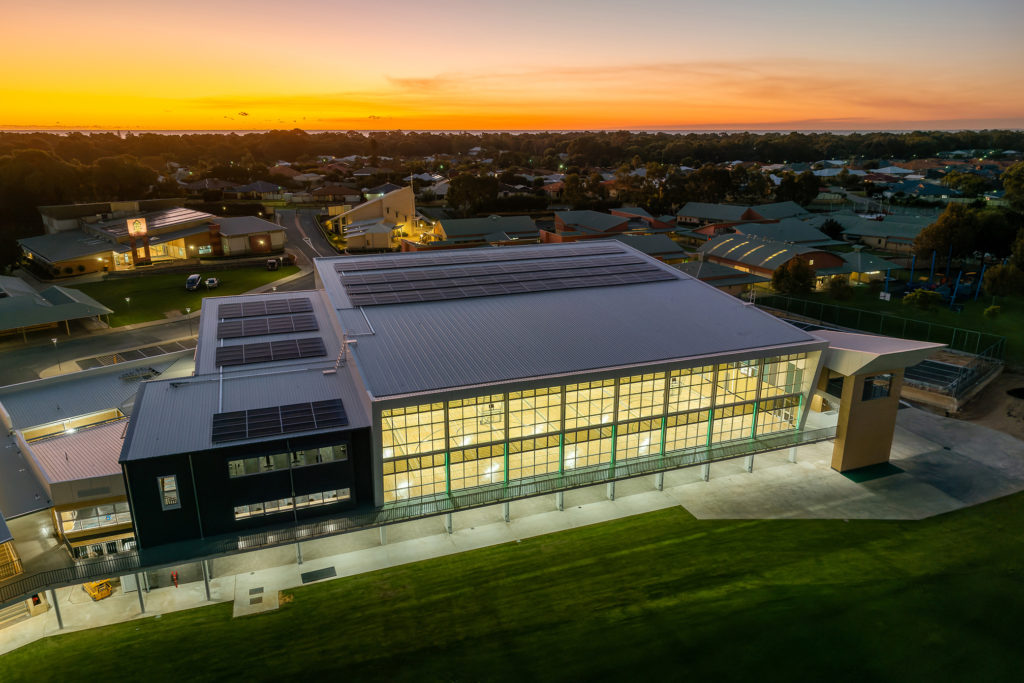 Frederick Irwin Anglican School Kwobadiny Sports Centre - DWA Architects